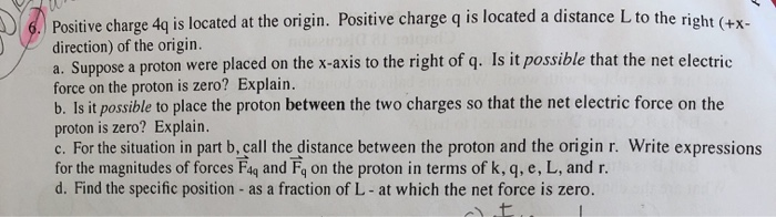 Solved Positive charge 49 is located at the origin. Positive | Chegg.com