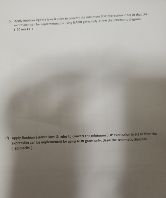 Solved Combinational Logic Design A four-bit code detector | Chegg.com