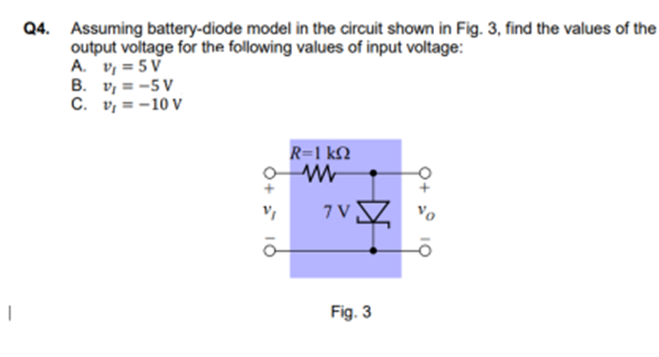 [Solved]: explanation to please. thanks Q4. Assuming batter