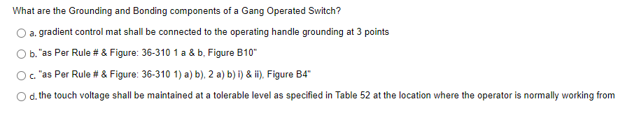 a What are the Grounding and Bonding components of a | Chegg.com