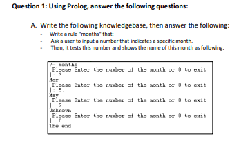 Solved Question 1: Using Prolog, answer the following | Chegg.com