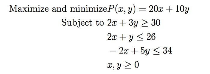 Solved I. Solve the following linear programming problems by | Chegg.com