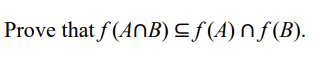 Solved Consider a function f with domain D, and codomain C, | Chegg.com