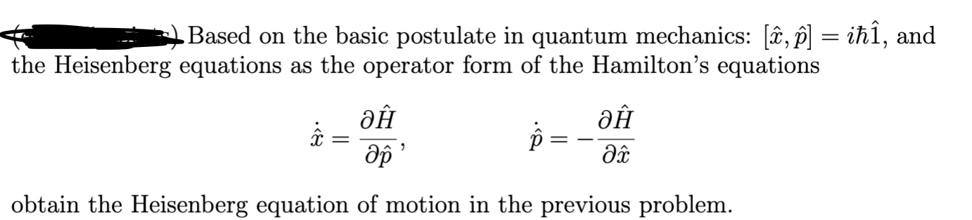 Solved 3 Points Dirac Proposed That A Time Dependent