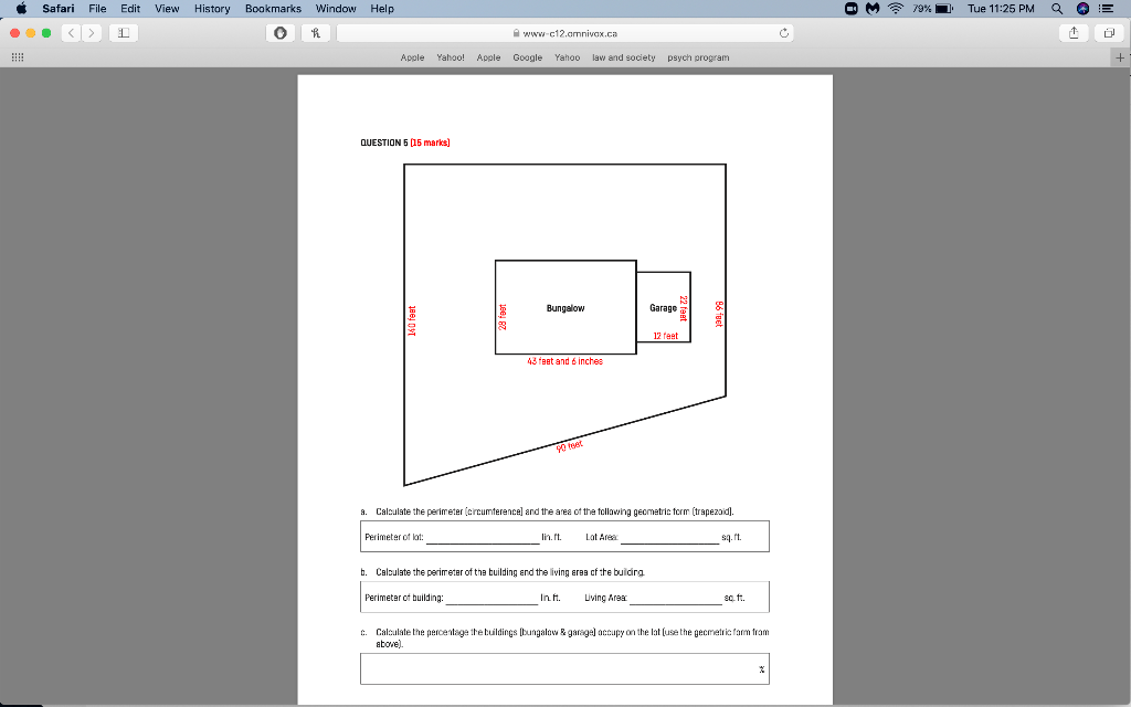 Solved QUESTION 5 [15 marks] 8. Calculate the perimeter | Chegg.com