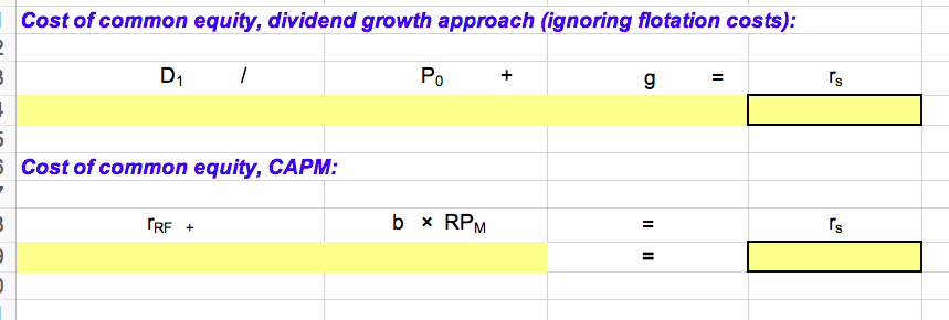 Solved a. Calculate the cost of each capital component, | Chegg.com