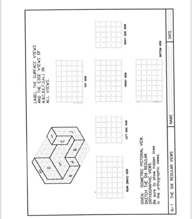 Solved Sketching Assignment: (staple all sheets together in | Chegg.com