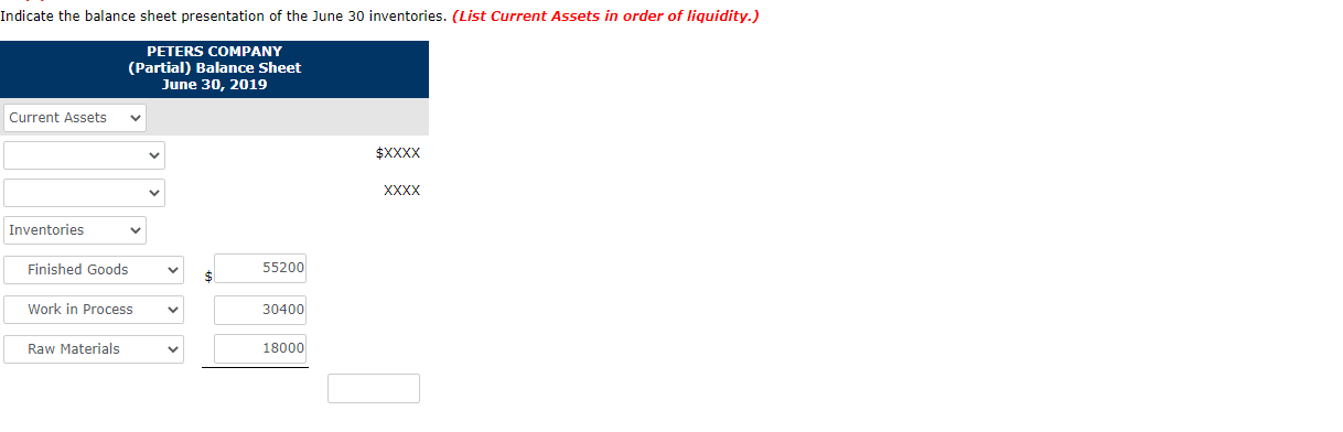 Solved Exercise 173 (Part Level Submission) Peters | Chegg.com