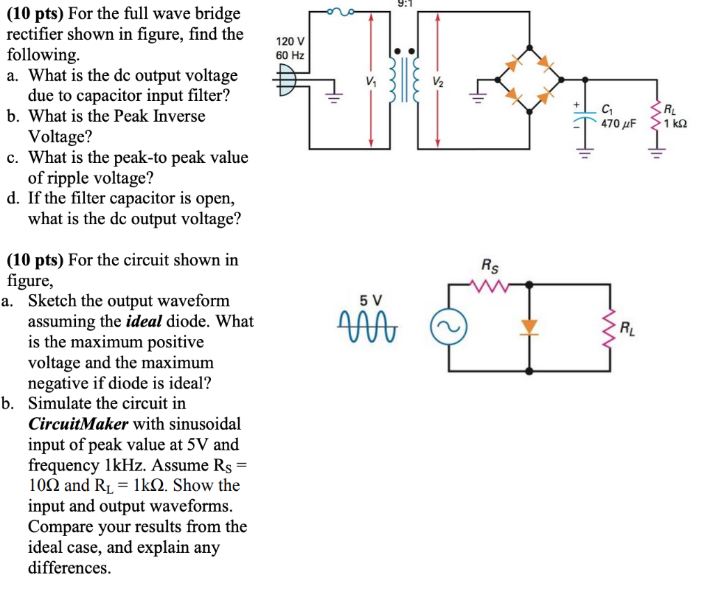 Rectifier Circuit Diagram With Explanation Merge Wiring