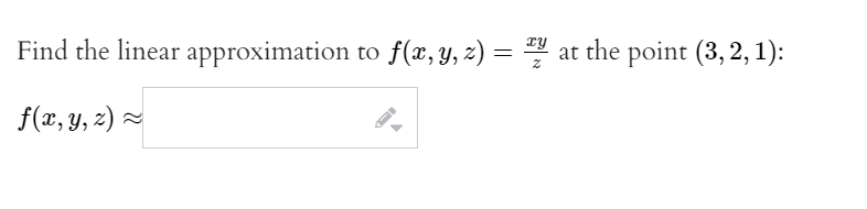 Solved Use the linear approximation to estimate | Chegg.com