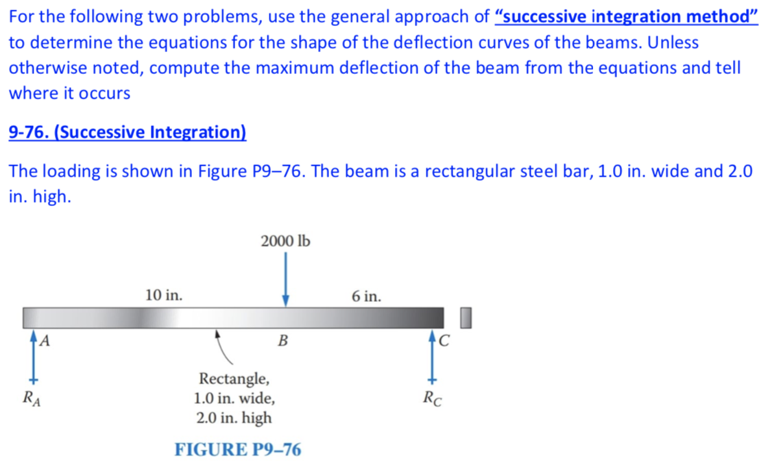 Solved For the following two problems, use the general | Chegg.com