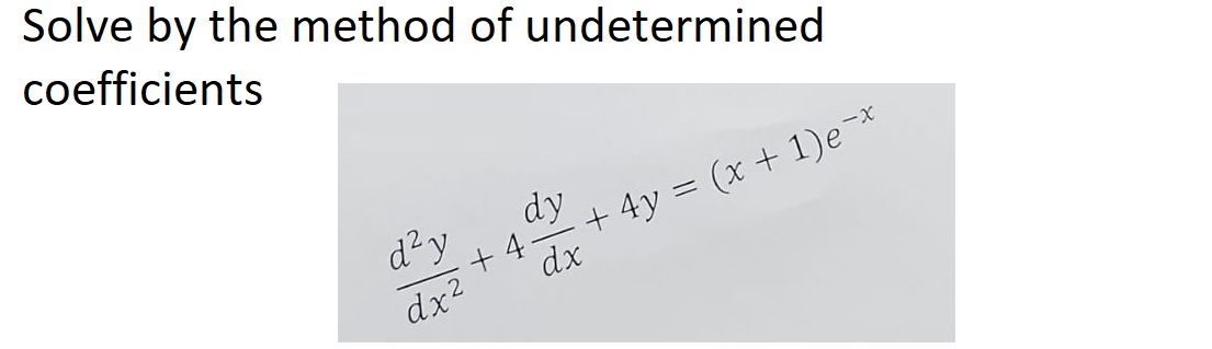 Solved Solve the following nonlinear ODE dxdy−2xy=y3xSolve | Chegg.com