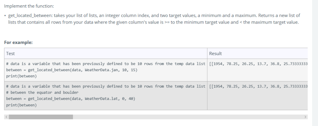 Solved mplement the function get located between: takes your | Chegg.com
