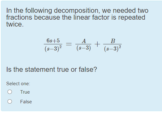 Solved In the following decomposition, we needed two | Chegg.com