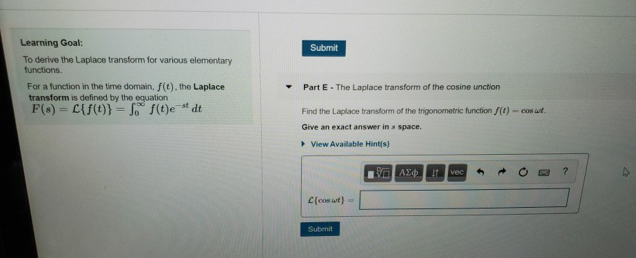 Solved Homework 09 Functional Transforms Review Co Learning | Chegg.com