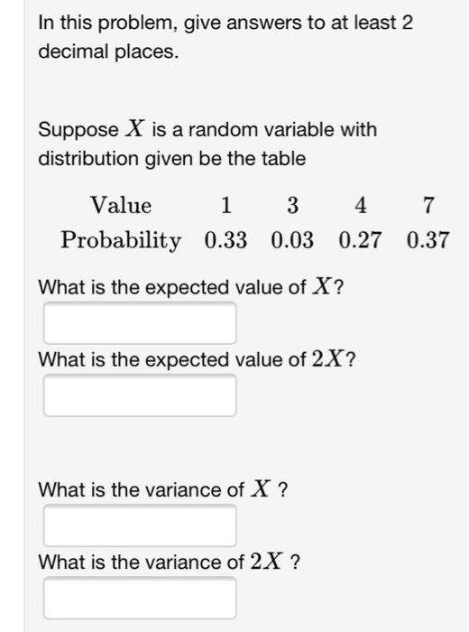 Solved In this problem, give answers to at least 2 decimal | Chegg.com