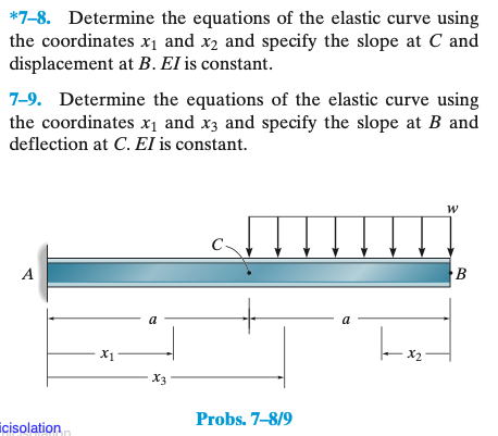 [Solved]: Answer 7-8. Please draw a free body diagram of how