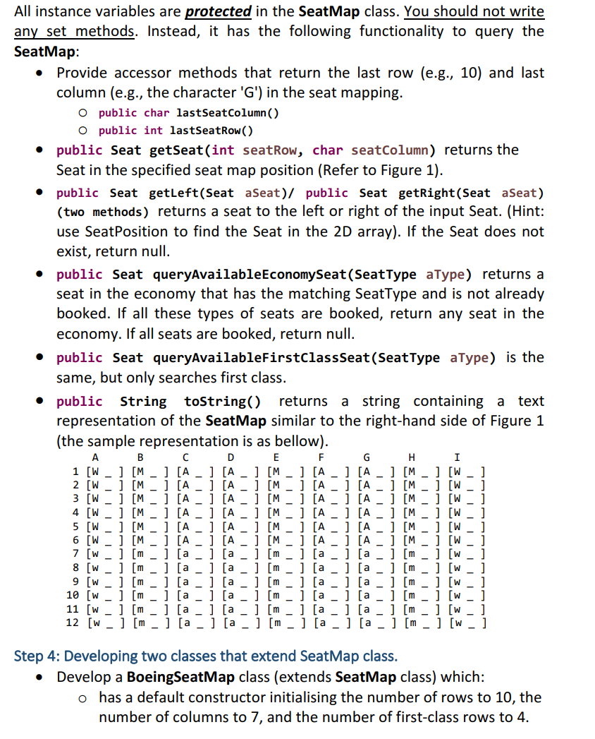 Airline Reservation Application in Java,enabling | Chegg.com