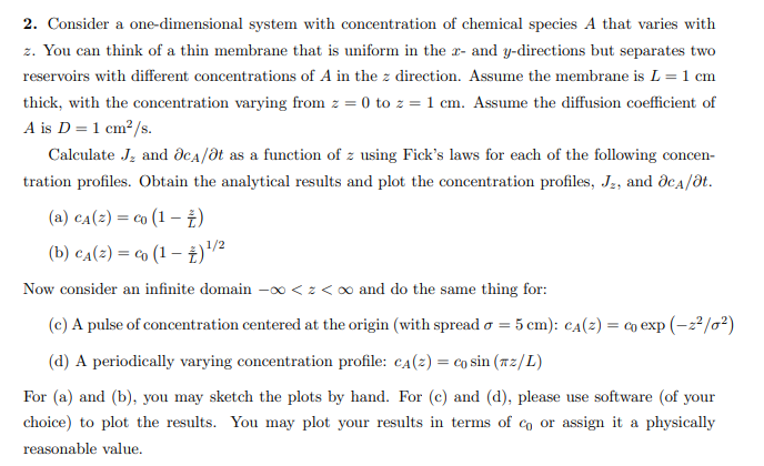 Solved 2. Consider a one-dimensional system with | Chegg.com
