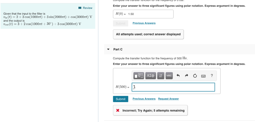 Solved Enter your answer to three significant figures using | Chegg.com