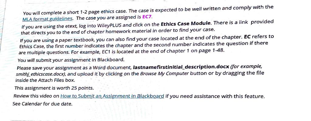 Solved Please read directions carefully. I can put it in MLA | Chegg.com