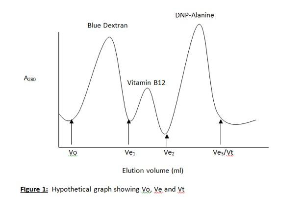 Provide a fully labelled elution profile (see | Chegg.com