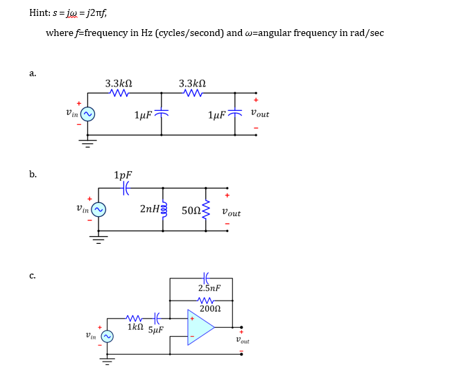 Solved a) Derive the s-domain transfer function, H(s) = [10 | Chegg.com
