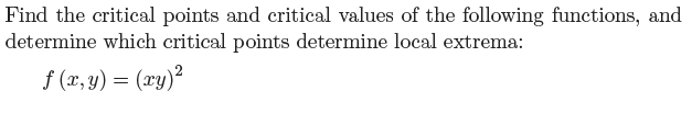 Solved Find the critical points and critical values of the | Chegg.com