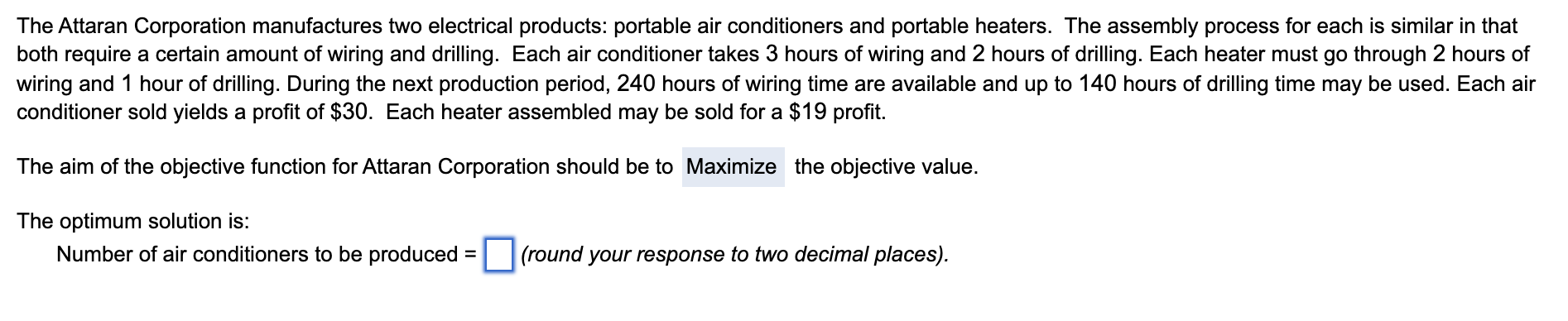 Solved In this problem, the optimal solution is point- The | Chegg.com