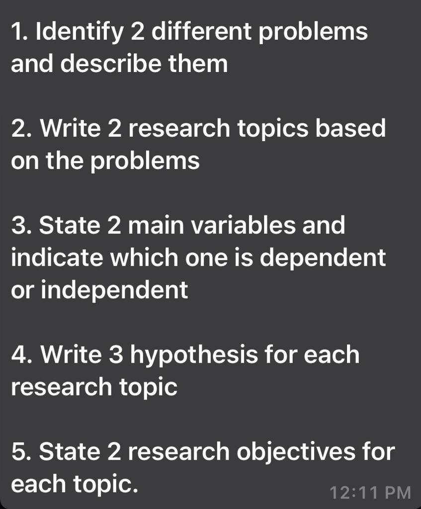Solved 1. Identify 2 different problems and describe them 2. | Chegg.com