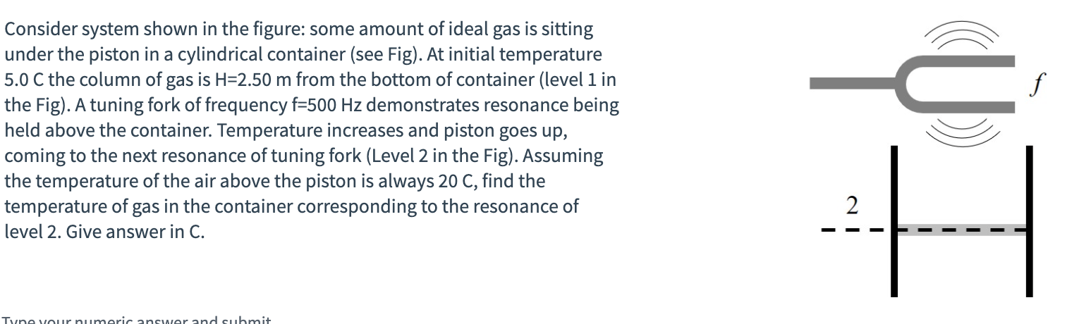 Solved f Consider system shown in the figure: some amount of | Chegg.com