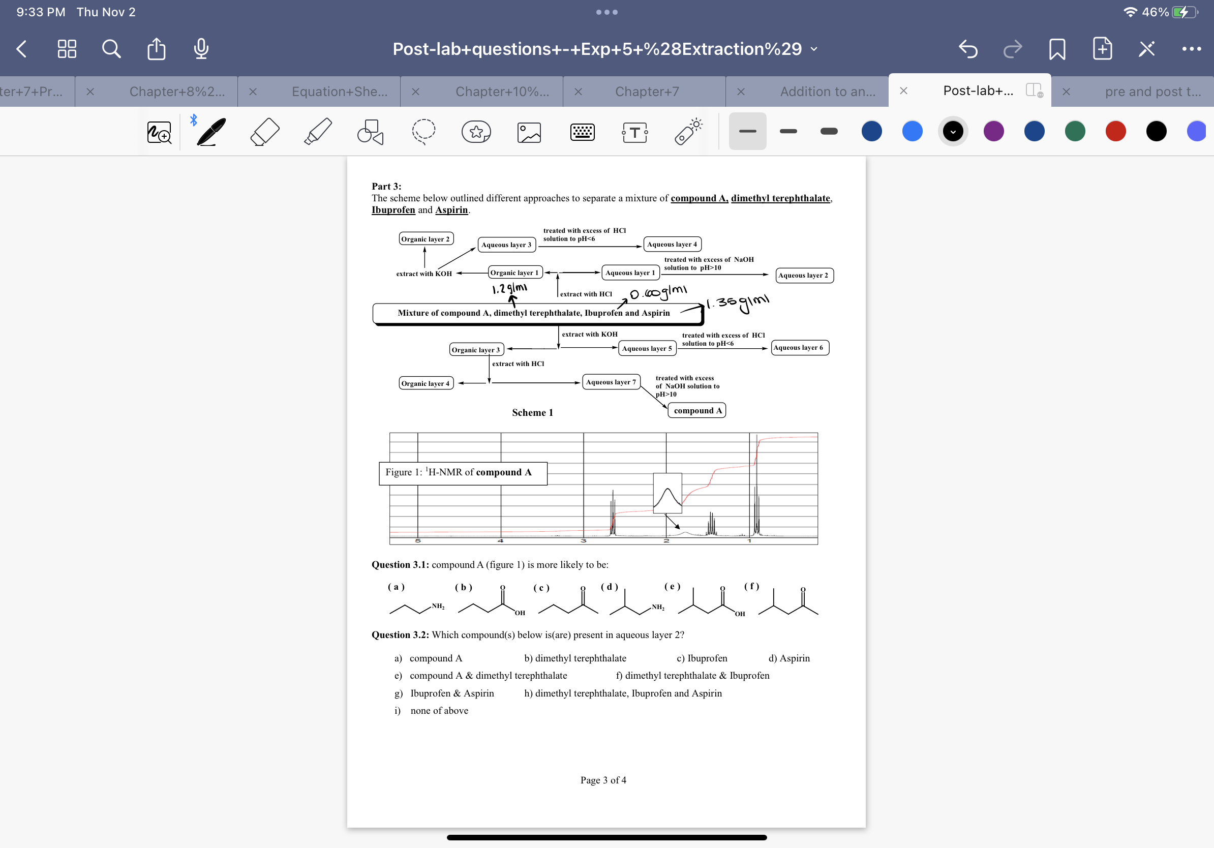 Part 3:The scheme below outlined different approaches | Chegg.com