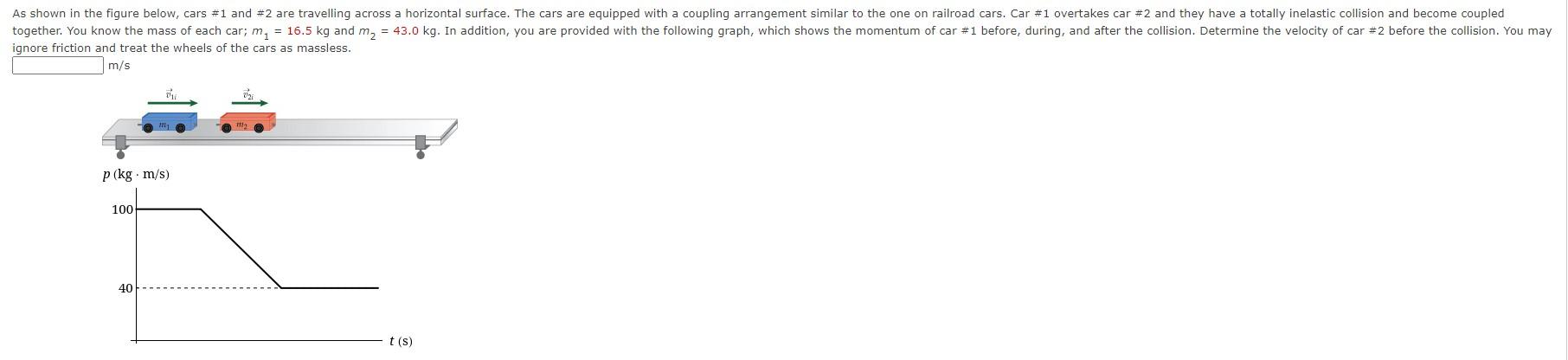 Solved As shown in the figure below, cars #1 and #2 are | Chegg.com