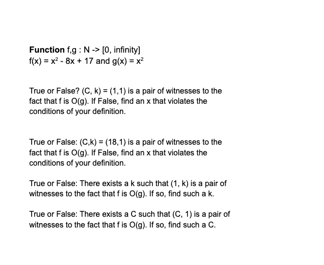 Solved This is from my review sheet, can you please explain | Chegg.com