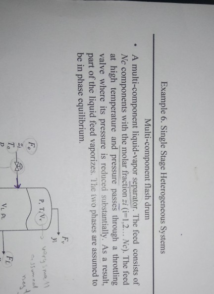 Example 6. Single Stage Heterogeneous Systems | Chegg.com