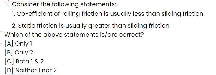 Solved Consider the following statements: 1. Co-efficient of | Chegg.com
