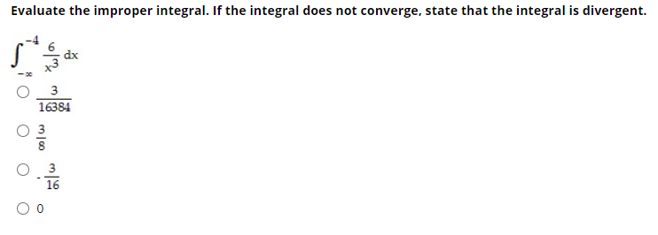 Solved Evaluate the improper integral. If the integral does | Chegg.com