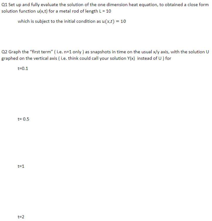 Solved Could I please get some help with this problem? I am | Chegg.com