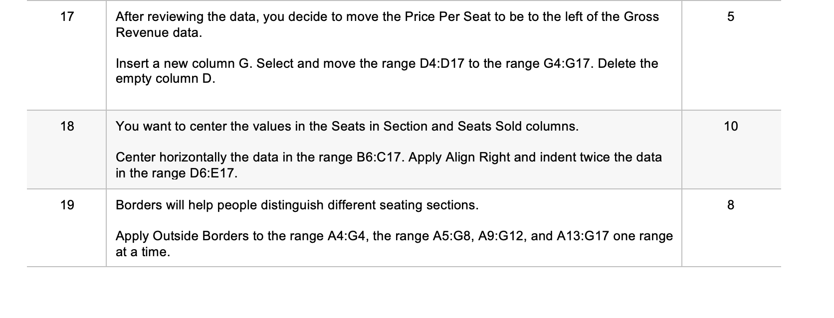Solved Exp19_Excel_Ch01_Cap_Ticket_Sales Project | Chegg.com