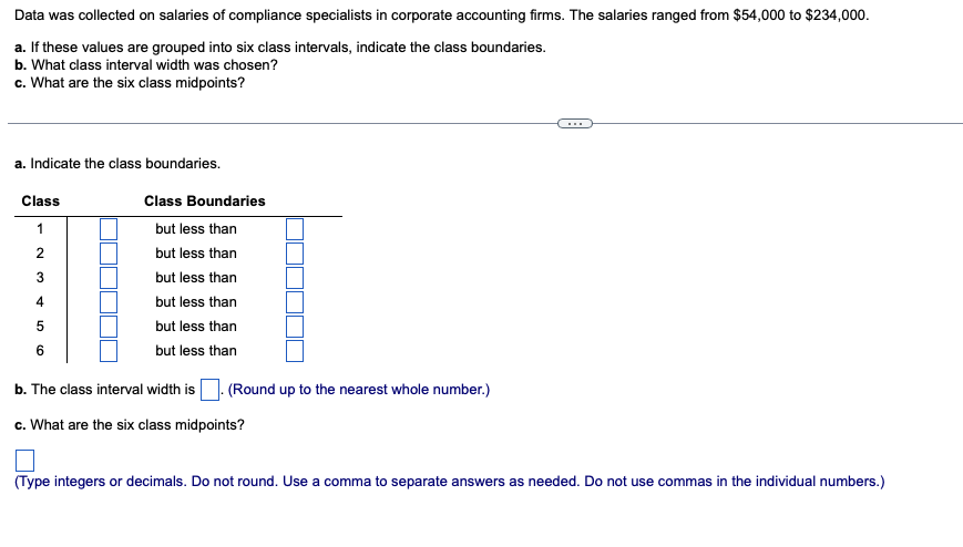 Solved Data was collected on salaries of compliance | Chegg.com