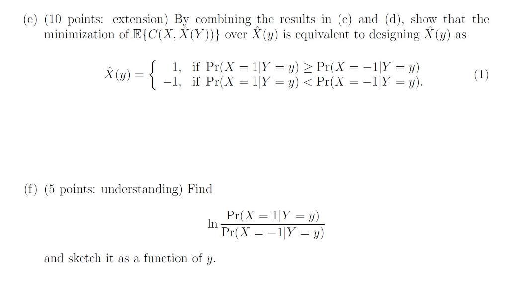 Solved Problem 4. (50 points: Detection in Laplacian noise) | Chegg.com