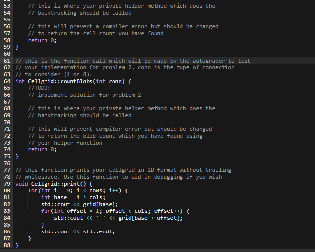 Solved 1. Counting Cells Consider a grid of cells in two | Chegg.com
