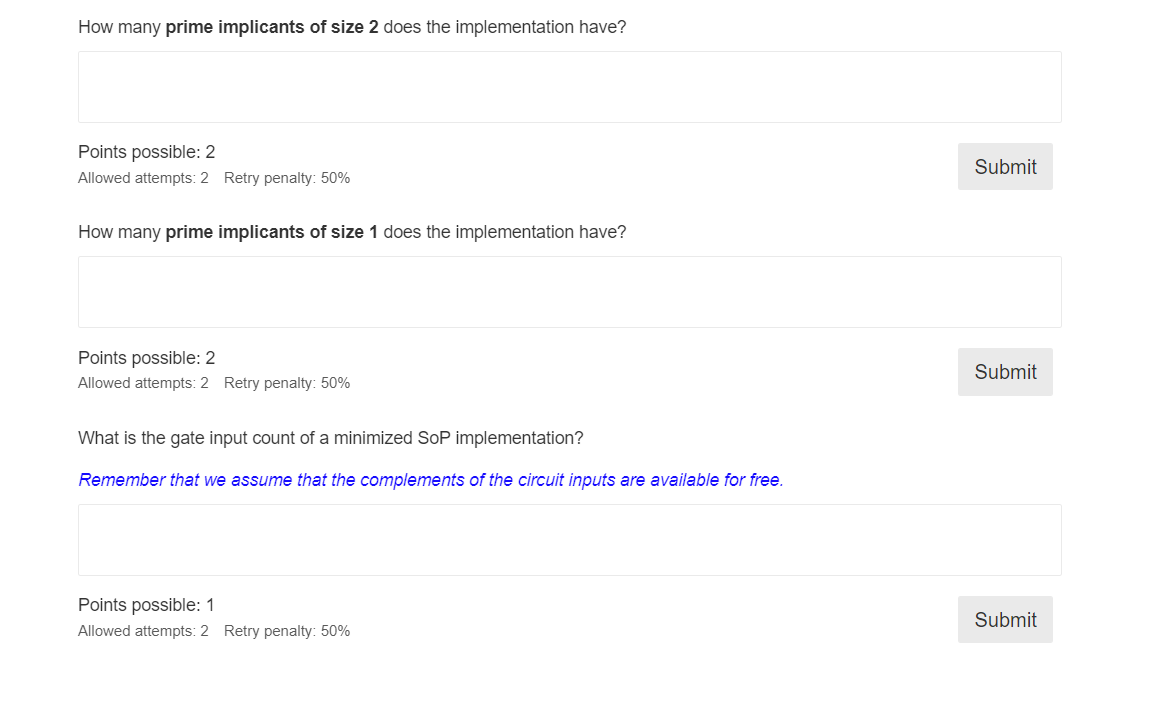 Solved For the questions on this page, refer to the K-map | Chegg.com