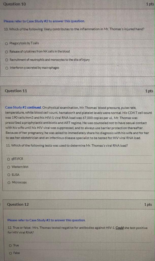 Solved Case Study #2 Questions 7-15 apply to the following | Chegg.com