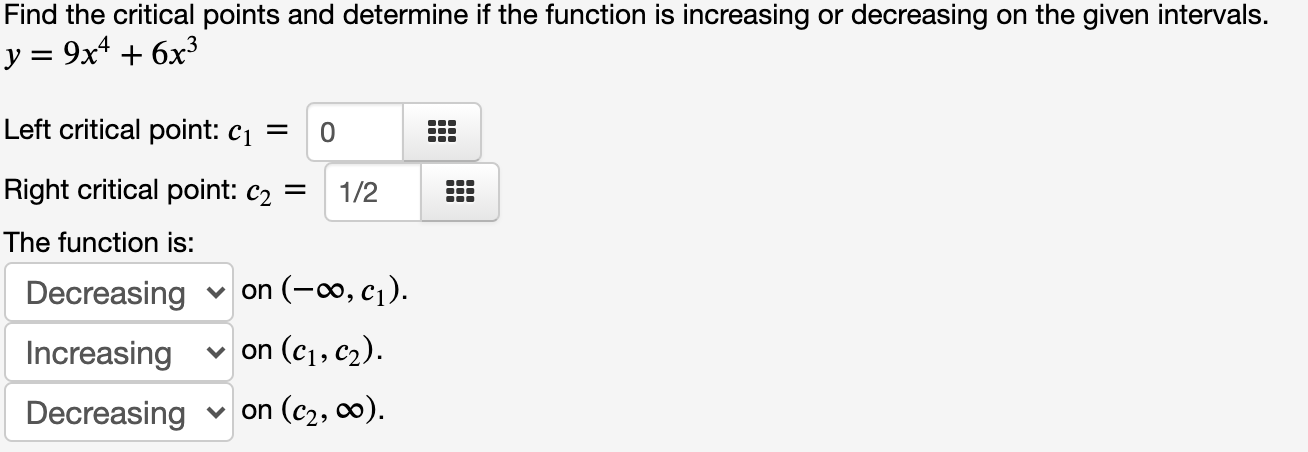 Solved Find the critical points and determine if the | Chegg.com