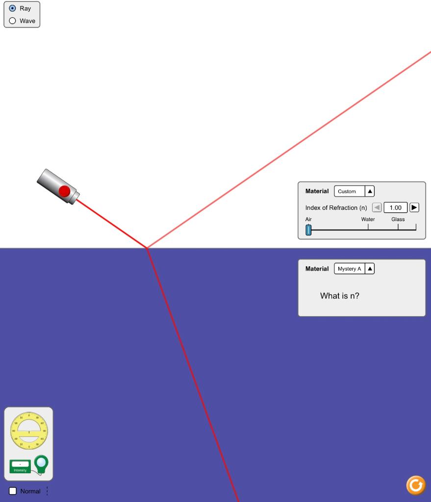 7 Transmitted ray Reflected ray When light in one | Chegg.com