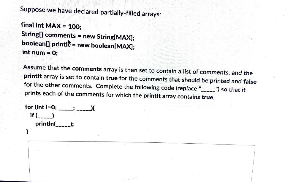 Solved Given a set of numbers stored in an array, named | Chegg.com