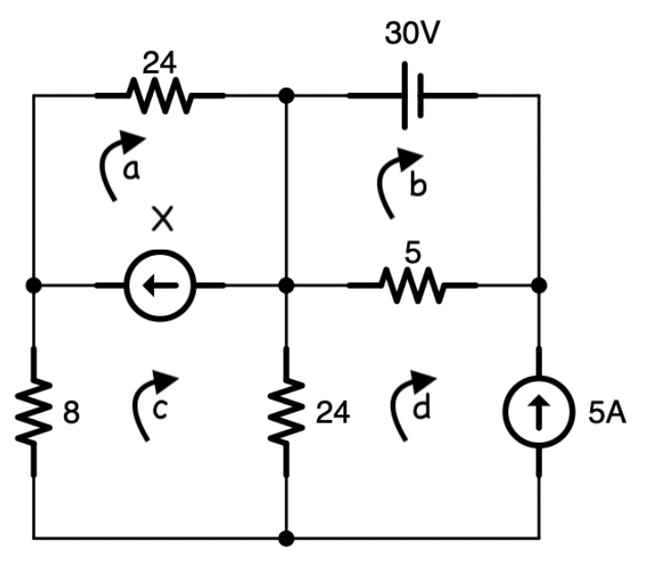 Solved Using mesh analysis, calculate the value of the mesh | Chegg.com Solved Using mesh analysis, calculate the value of the mesh | Chegg.com