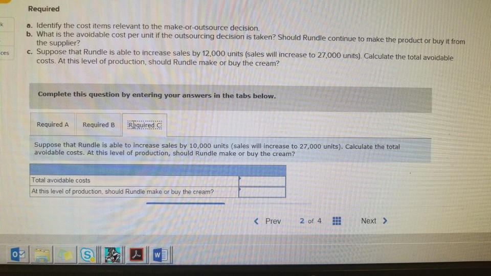 Solved Problem 13-25 Effects of the level of production on | Chegg.com