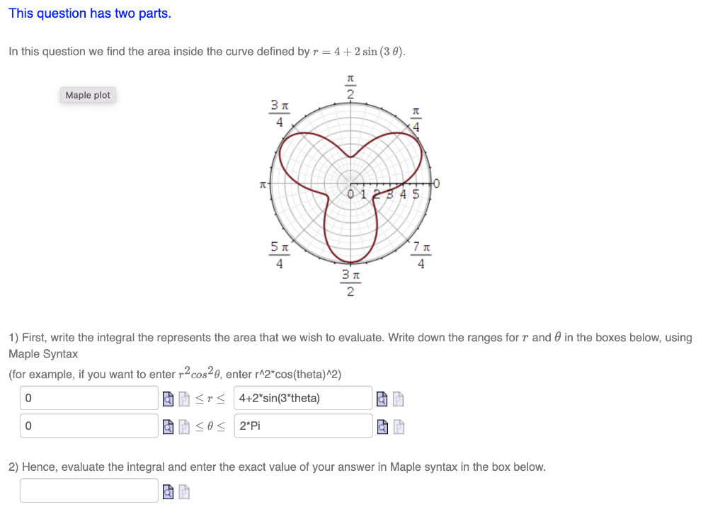 Solved This question has two parts. In this question we find | Chegg.com